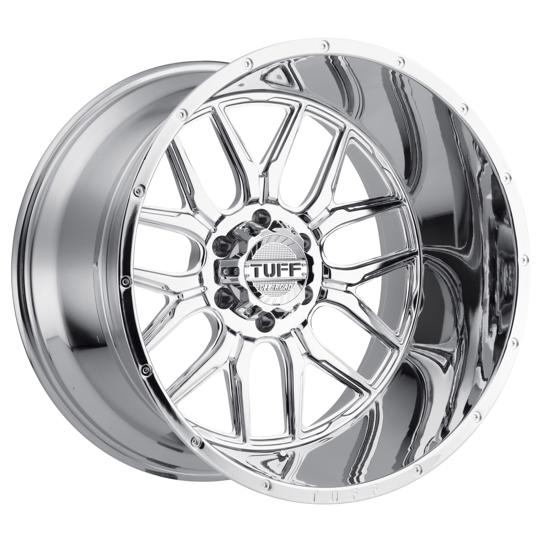 4x Felgen Tuff T23 10×20 ET-19 6×139,7 - Brandwheels